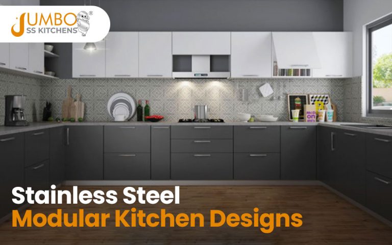 Stainless Steel Modular Kitchen Designs - That will impress your guests